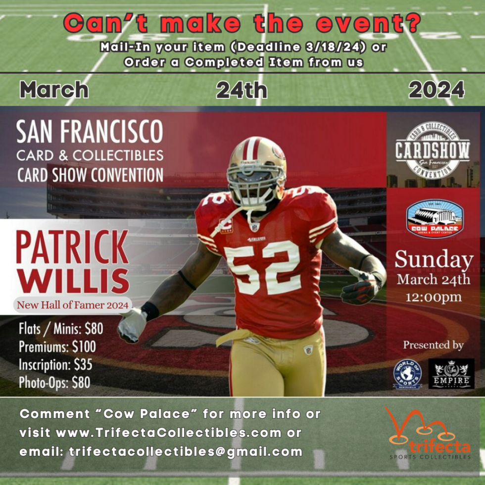 Trifecta Sports Collectibles | Always be in the know with the Event ...